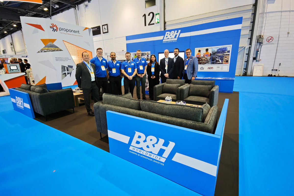 B&H Worldwide Showcases Comprehensive Teardown Logistics at MRO Europe ...